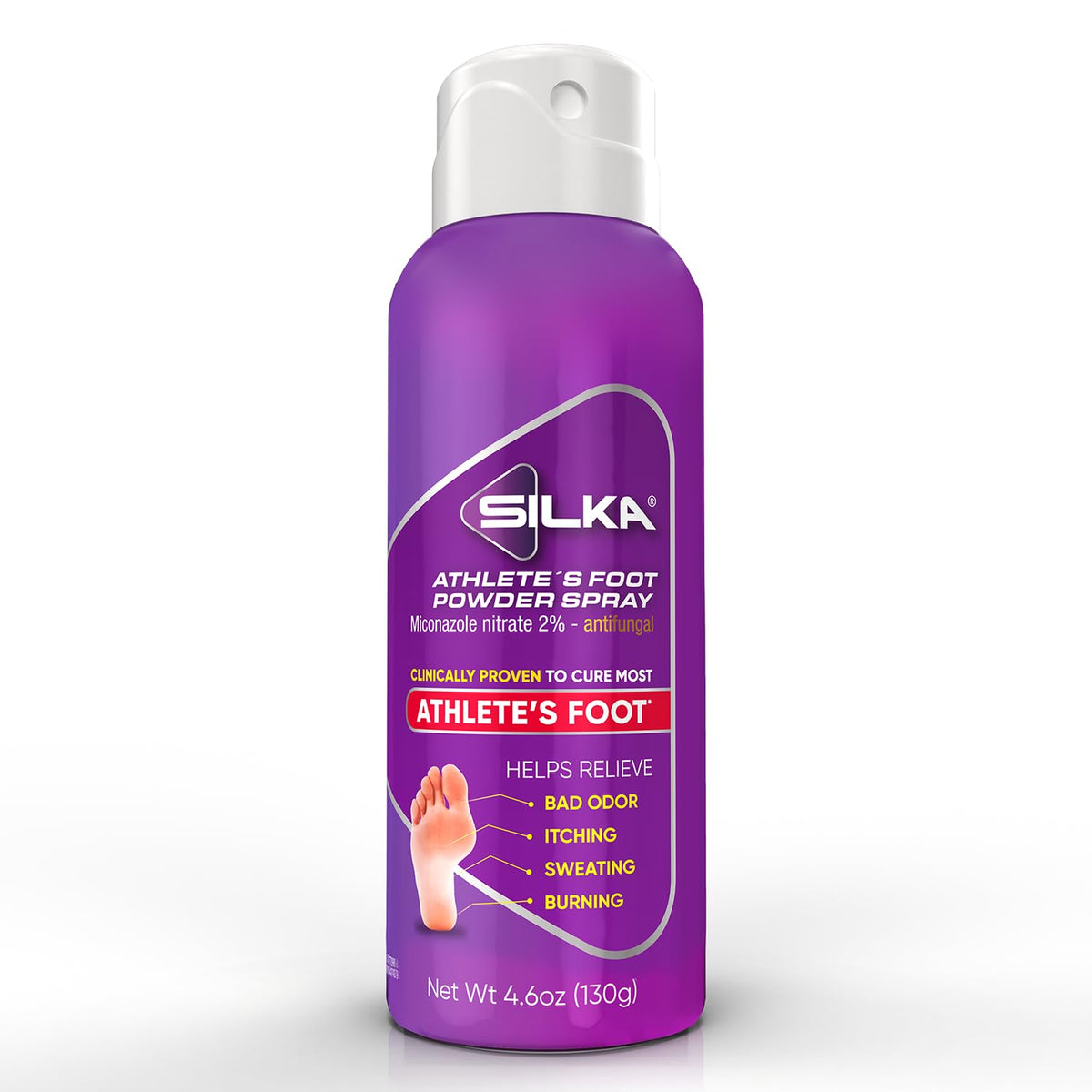 Silka Foot Liquid Powder 4.6 Oz - 24 pack– Genomma B2B - Store | Grow ...