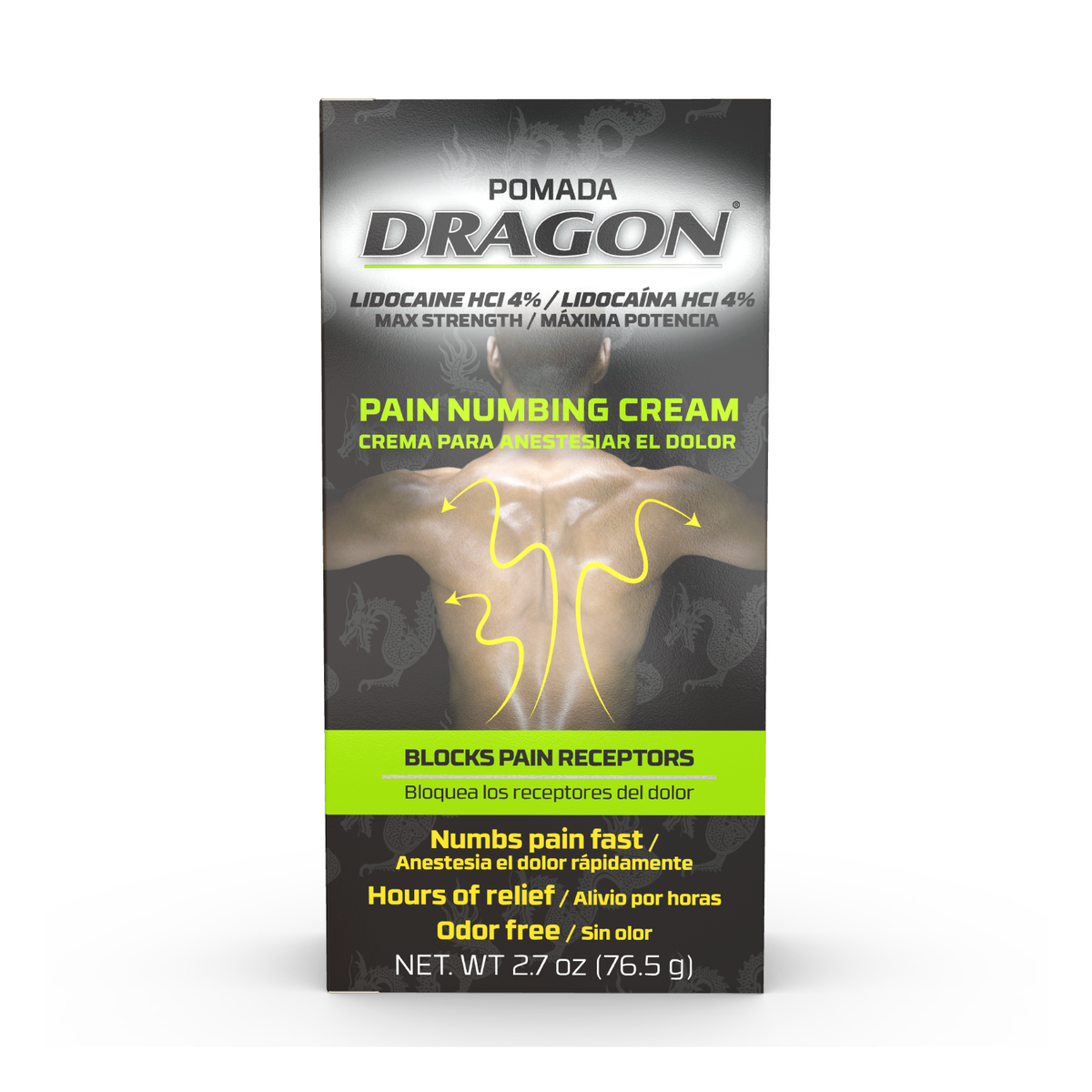 Pomada Dragon Max Strength with 4% Lidocaine Numbing Cream - 2.7 Oz (7 ...