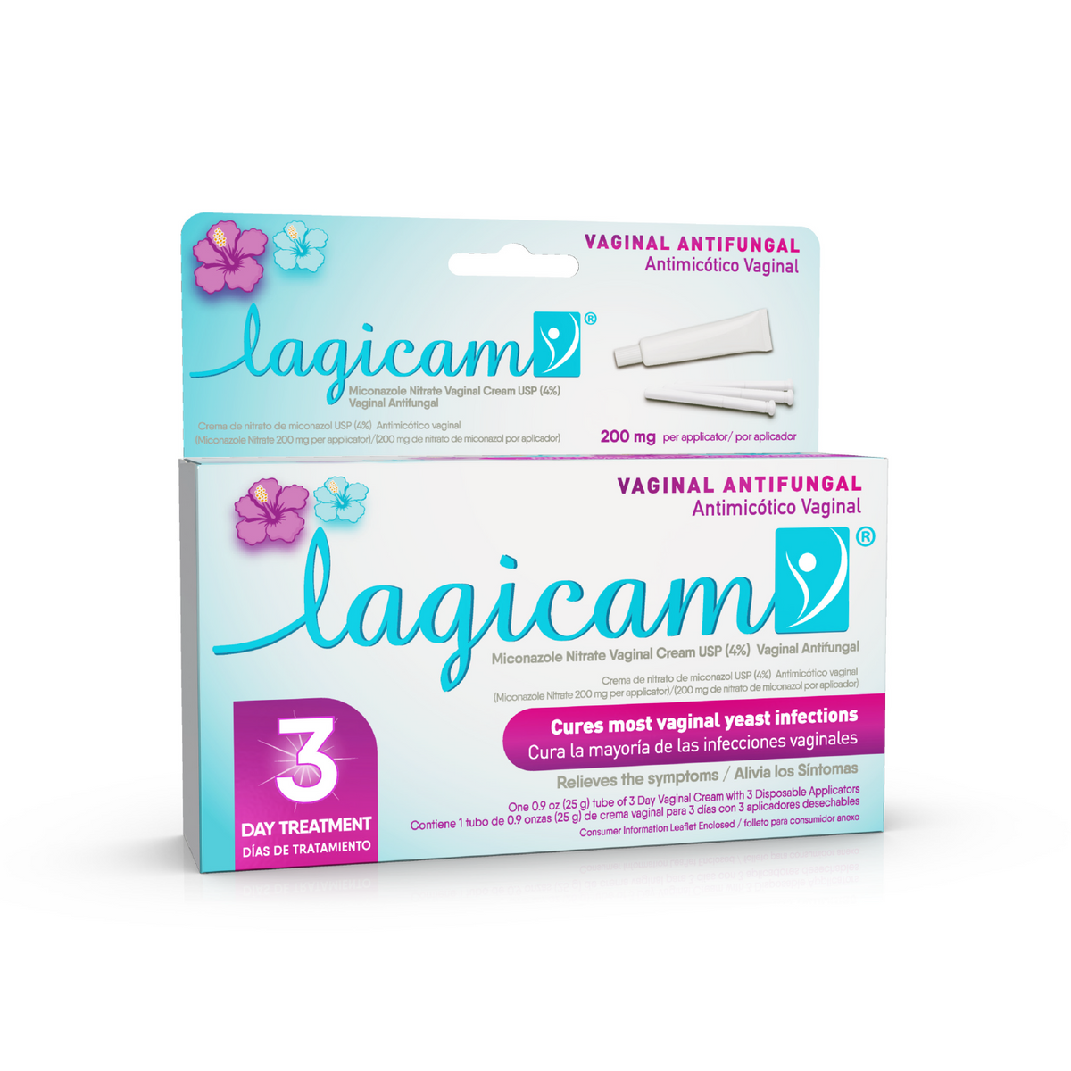 Lagicam Vaginal Antifungal Cures Most Vaginal Yeast Infections Cream ...