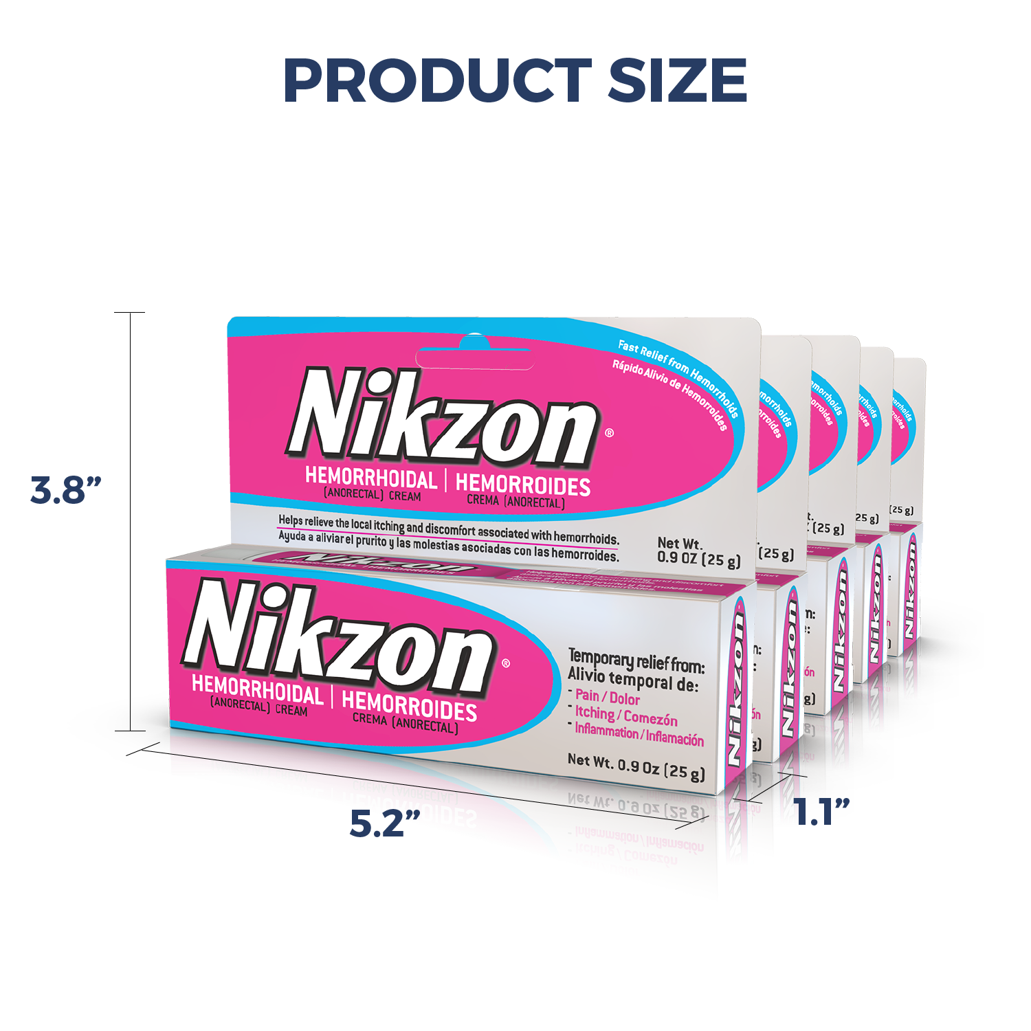 Nikzon Hemorrhoidal Helps Relieve Itching & Discomfort Cream - 0.9 Oz ...