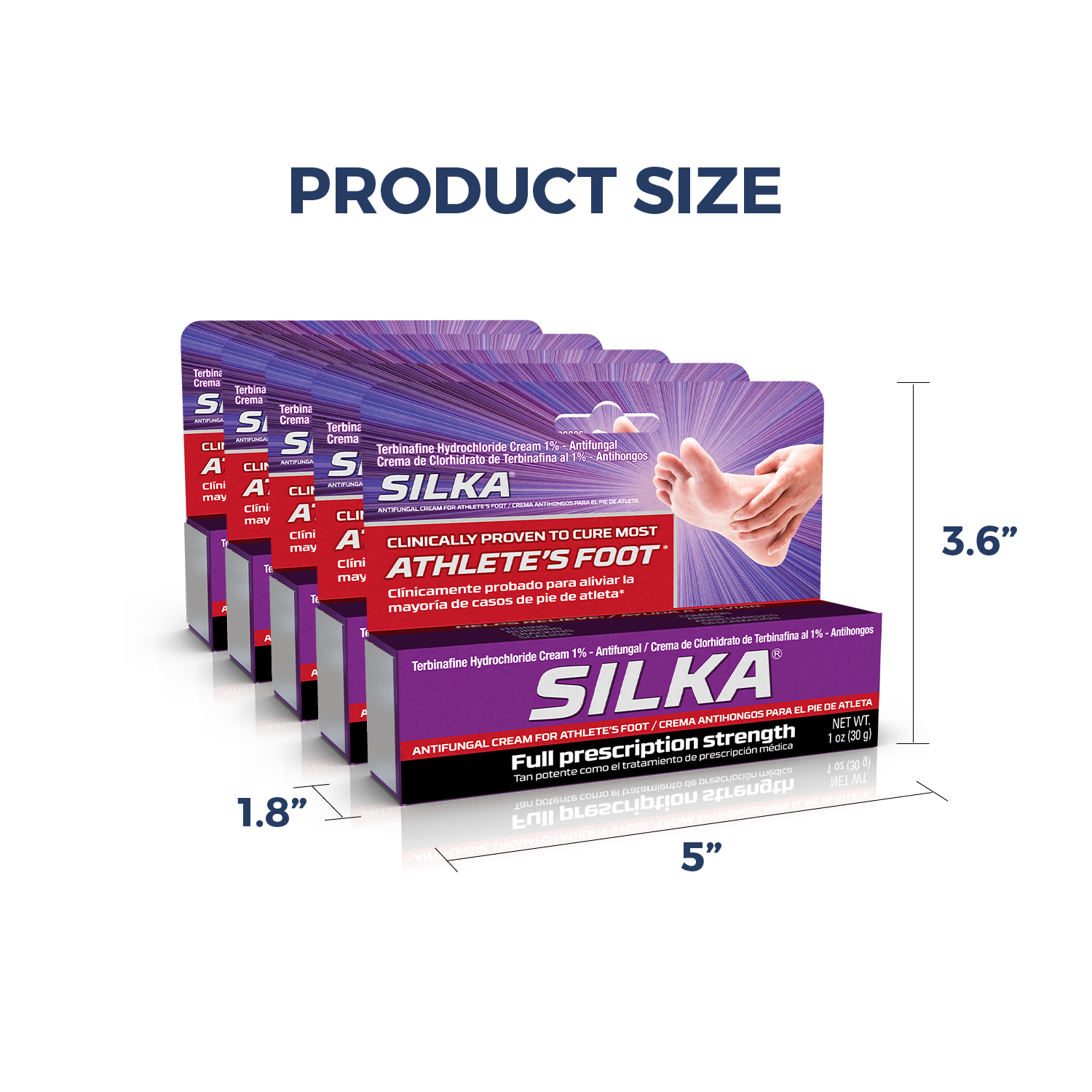 Silka • Antifungal Cream Treatment • 1 Oz - Genomma – Genomma B2B ...