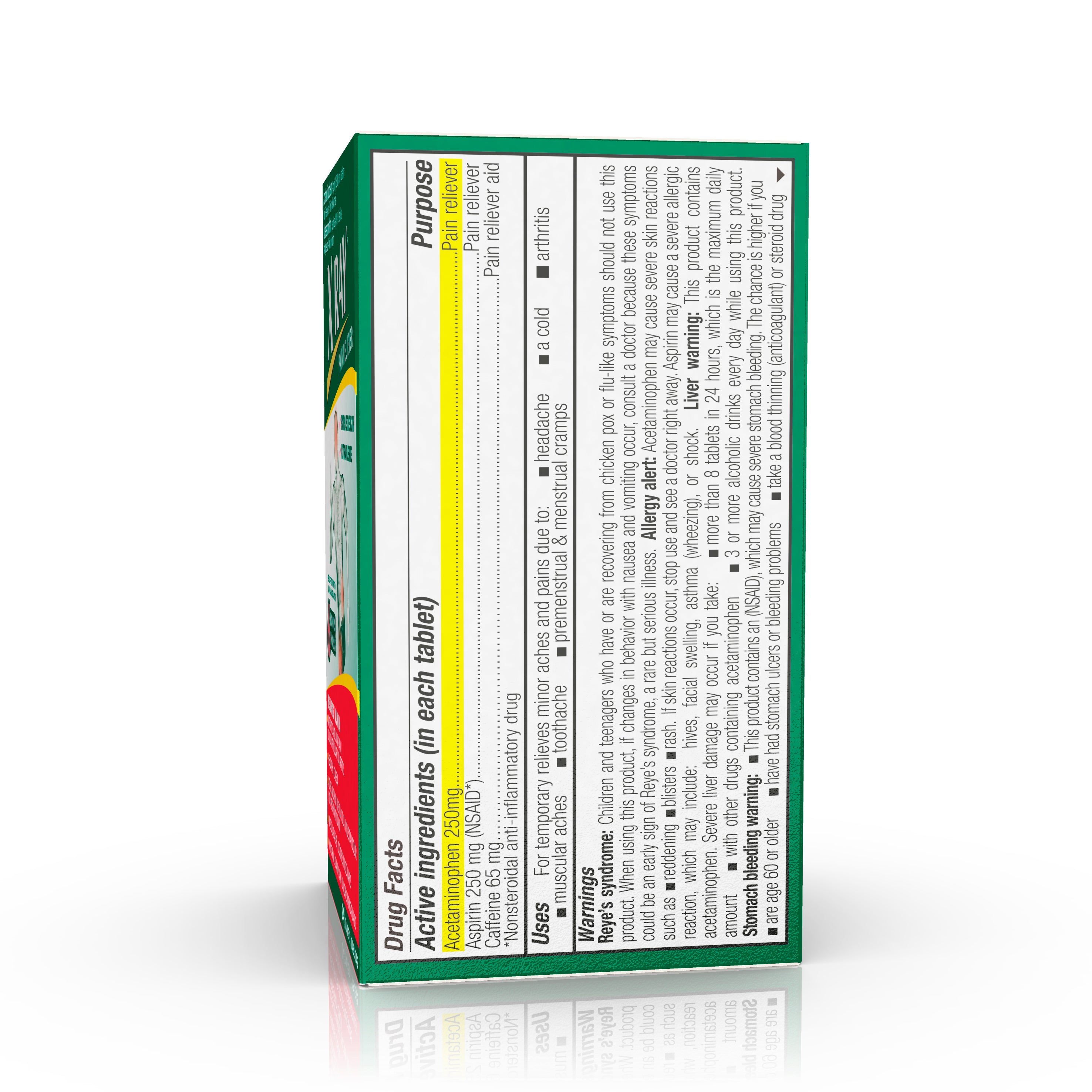 X Ray Dol Arthritis Pain Reliever - Tablets – Genomma B2B - Store ...