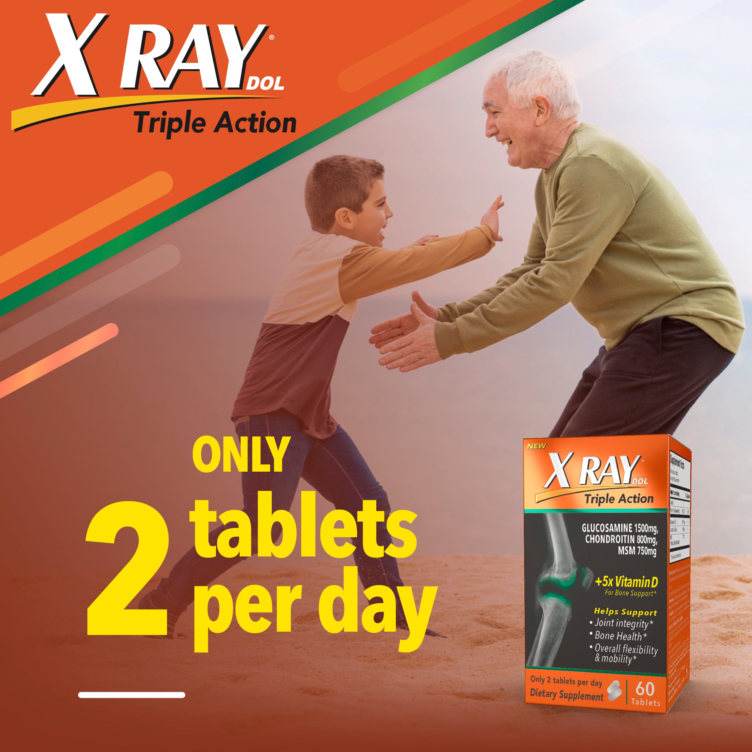 X Ray • Triple Action • 60 ct - Genomma B2B - – Genomma B2B - Store ...