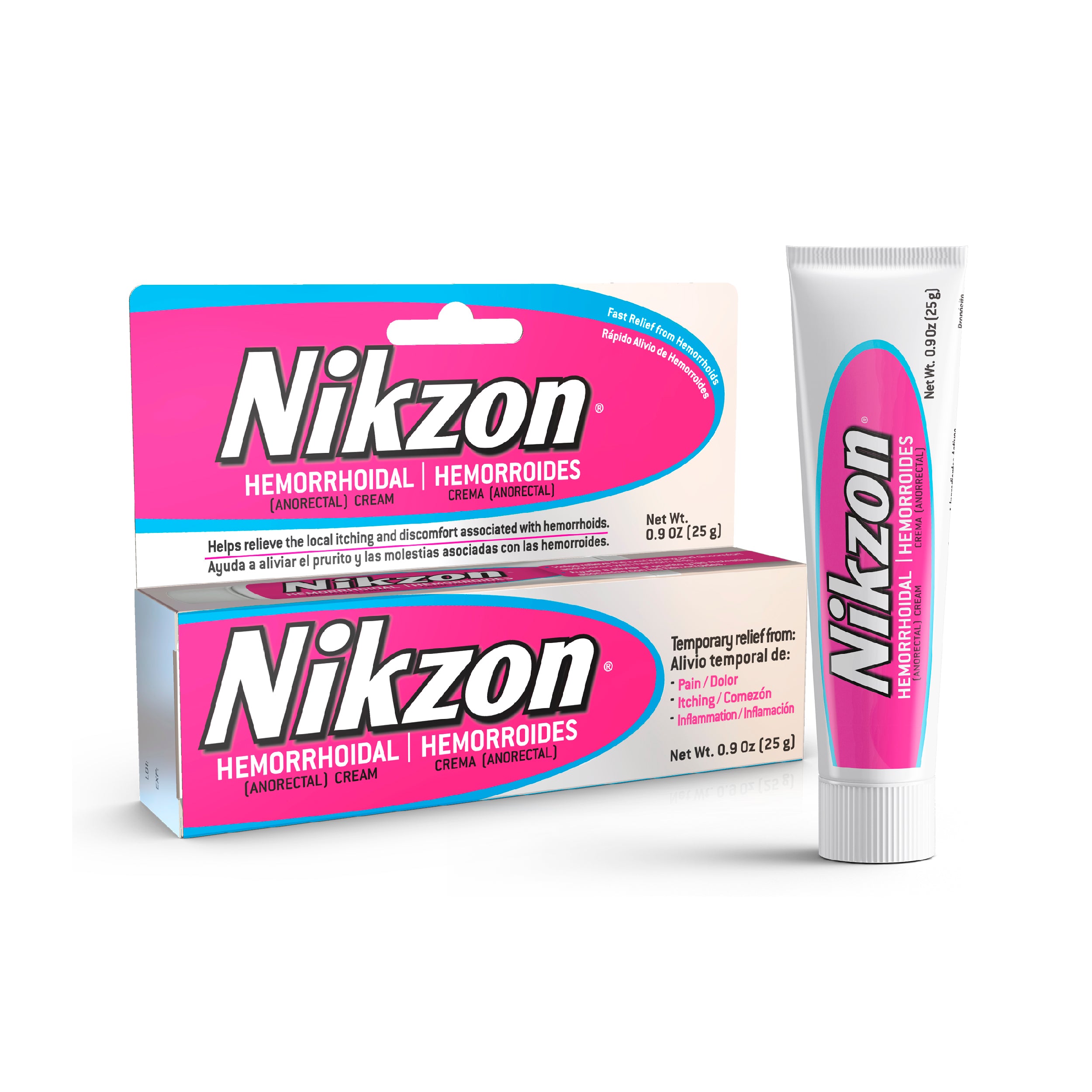 NIKZON HEMORRHOIDAL CREAM 0.9OZ – Genomma B2B - Store | Grow your ...