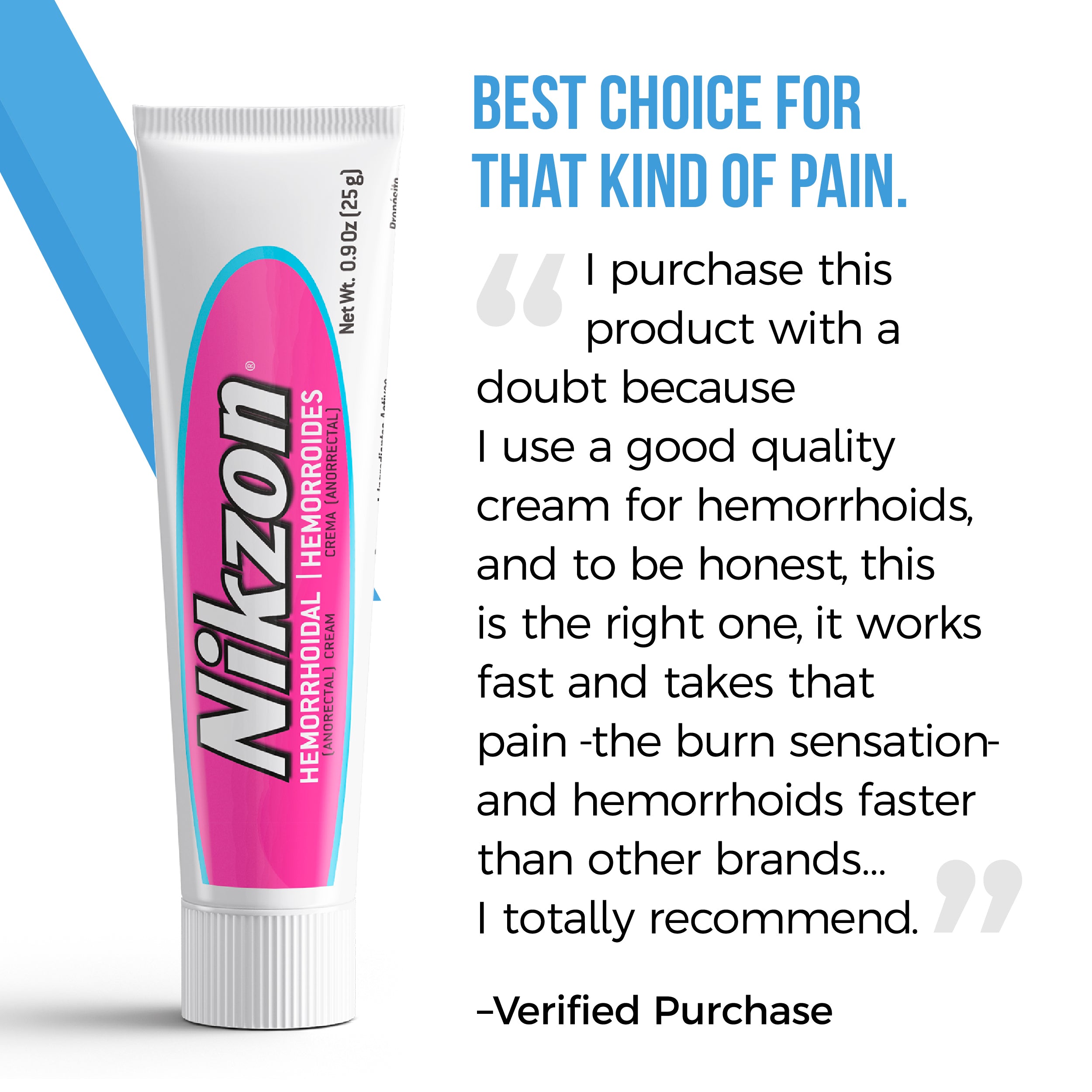 NIKZON HEMORRHOIDAL CREAM 0.9OZ – Genomma B2B - Store | Grow your ...